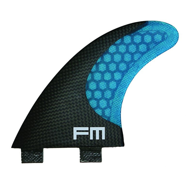 Quilhas de Carbono F3 Azul - Fm Surf Pranchas de Surf e Stand Up Paddle